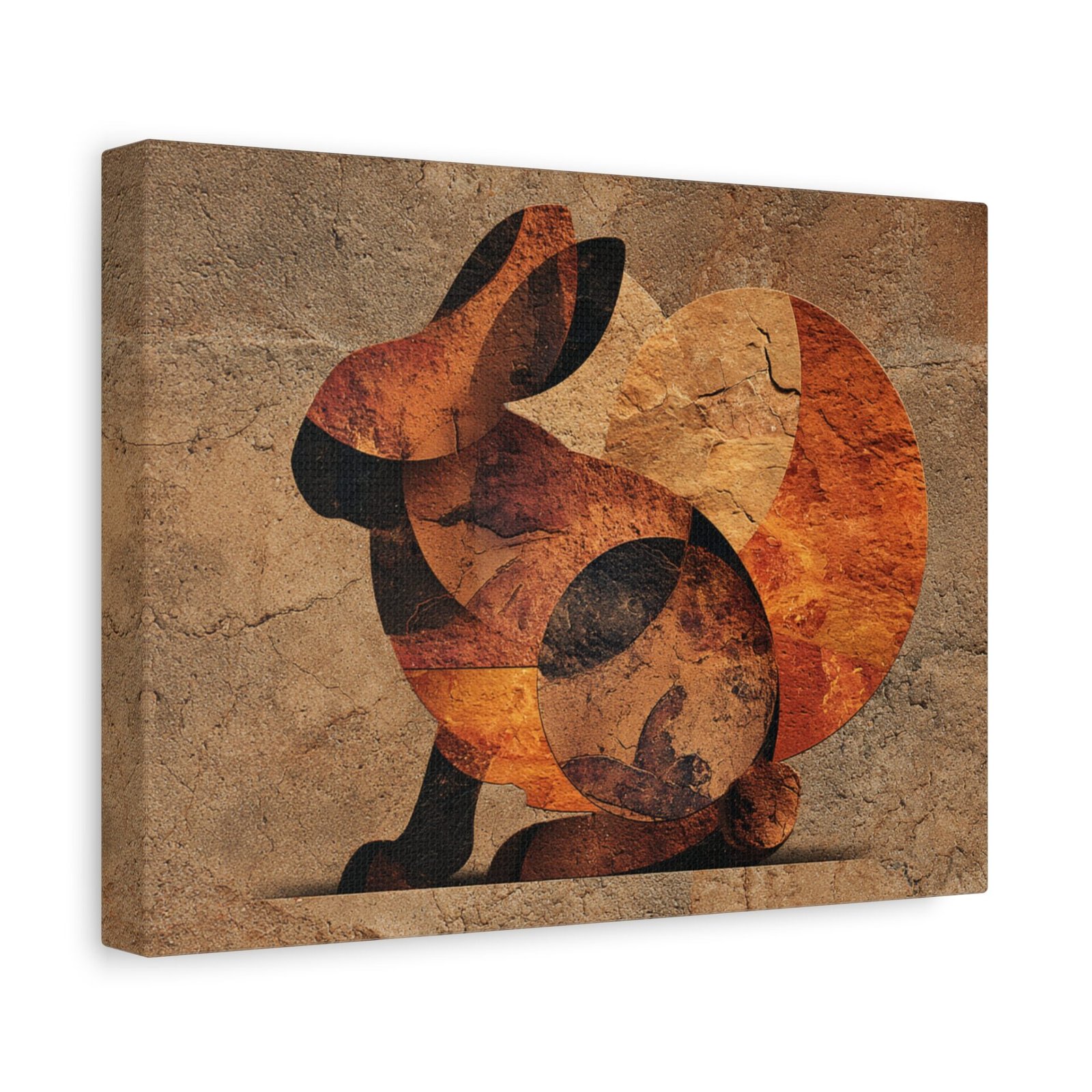 Tableau Terracotta - Lapin - Coin Tableau