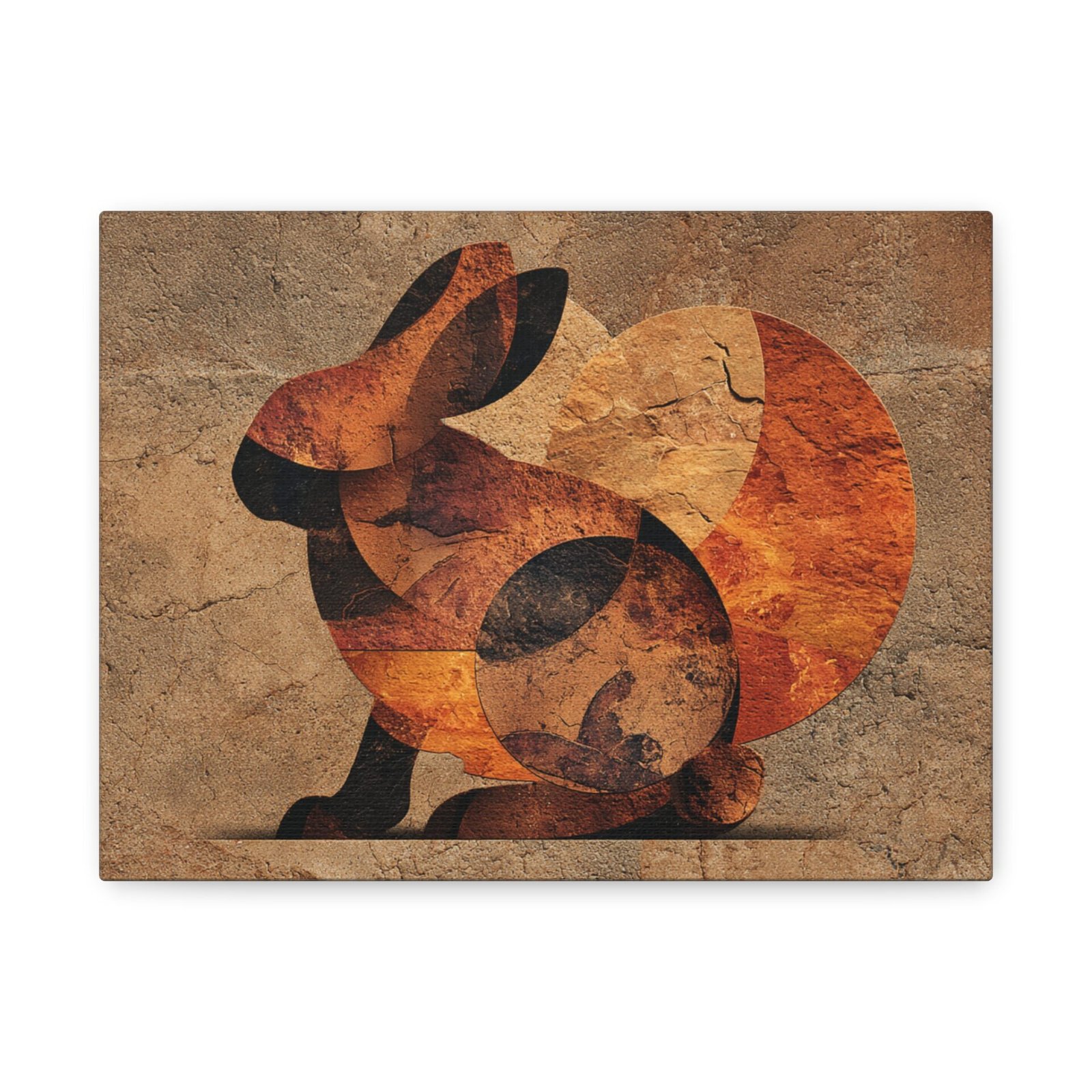 Tableau Terracotta - Lapin - Coin Tableau