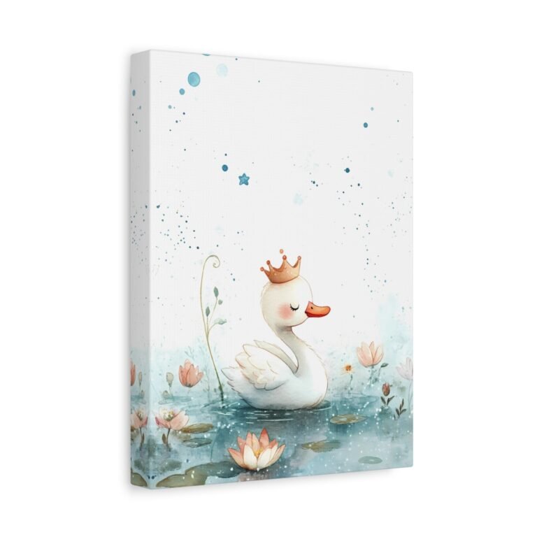 Tableau Cygne Chambre Enfant - Coin Tableau
